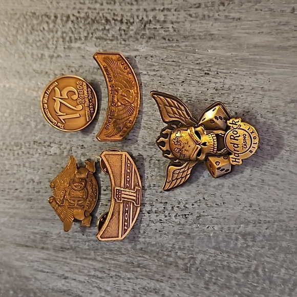 Harley-Davidson | Accessories | Vest Pins Harley Davidson Hard Rock ...